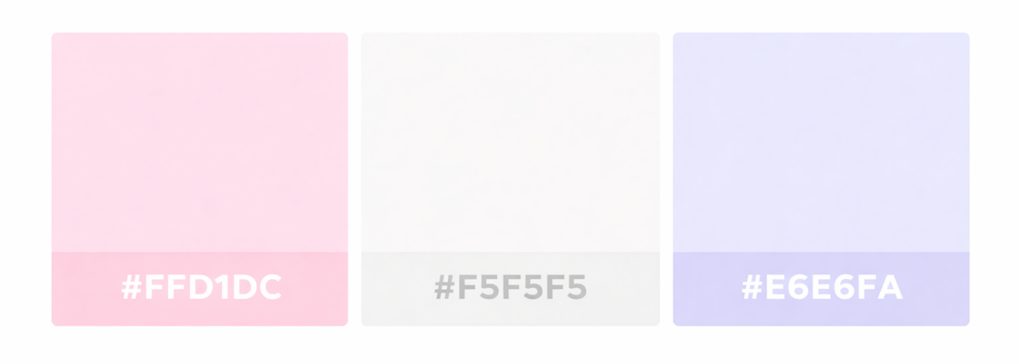 Pastel Color Palette: 25 Beautiful Soft Color Combinations