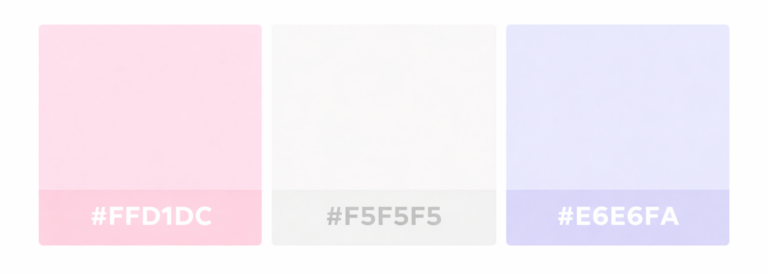 Pastel Color Palette: 25 Beautiful Soft Color Combinations