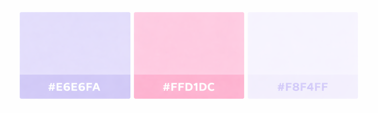 Pastel Color Palette: 25 Beautiful Soft Color Combinations