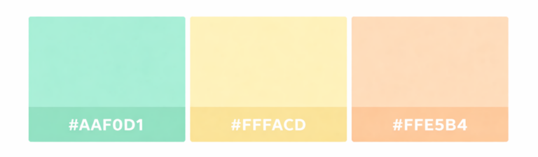Pastel Color Palette: 25 Beautiful Soft Color Combinations